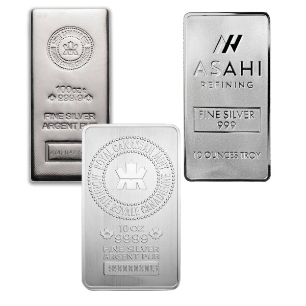 Pick the Right Silver Bar Size for Your Needs - AU Bullion Canada