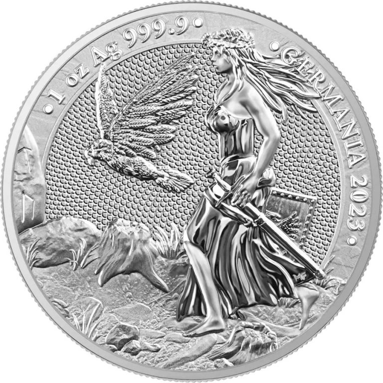 2023 1 Oz Germania Silver Round (Inc. Capsule) - Germania Mint - AU ...