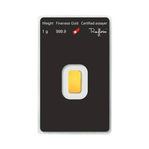 1 Gram Gold Bar(Inc. Assay Card) - Argor-Heraeus - AU Bullion Canada