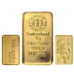 1 Gram Gold Bar - AU Bullion Canada