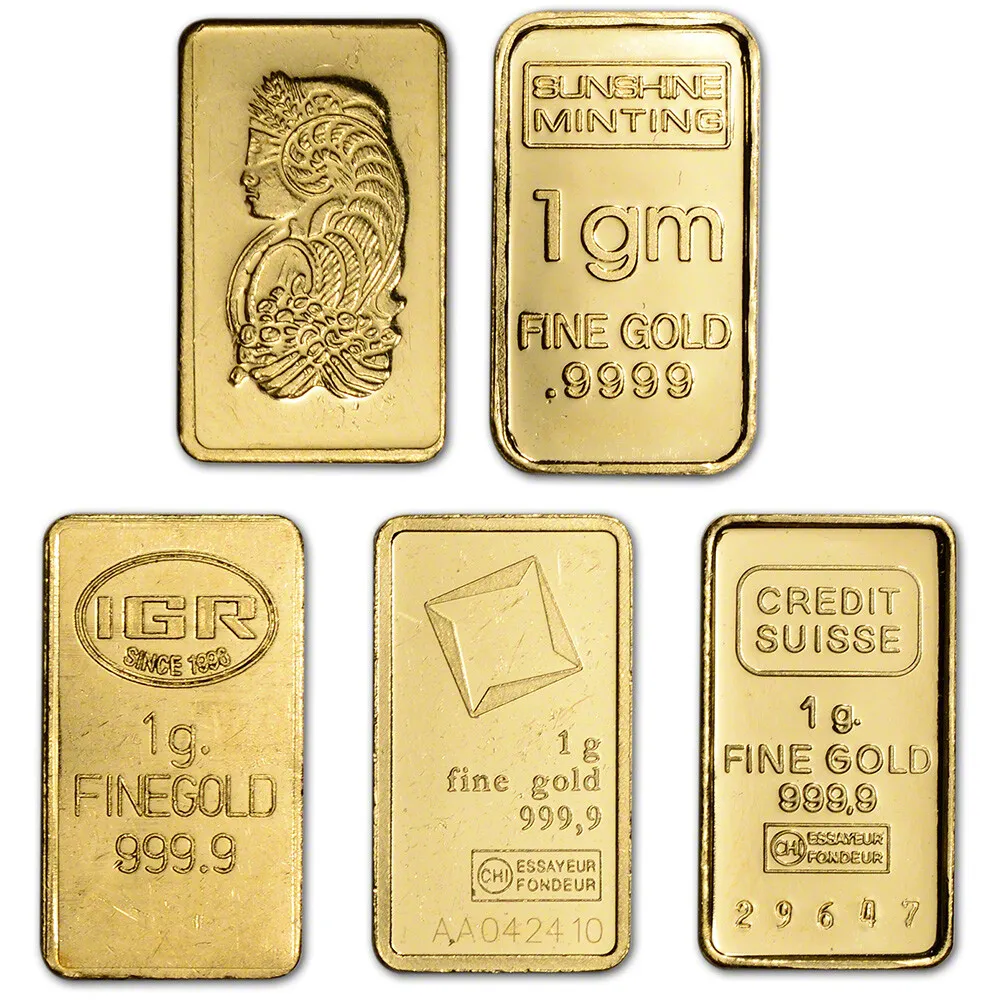 The One Gram Gold Bar: Start Small, Win Big! - AU Bullion Canada