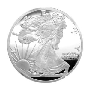 5 oz Silver Eagle Round - Highland Mint - AU Bullion Canada